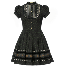 Cleo Dress raven - Dresses by Lena Hoschek