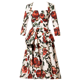 Diva Dress rose reverie - Dresses by Lena Hoschek