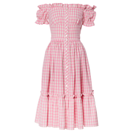 Frou Frou Dress strawberry cream - Dresses by Lena Hoschek