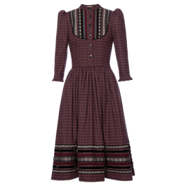Hanni Dress berry - Dresses by Lena Hoschek
