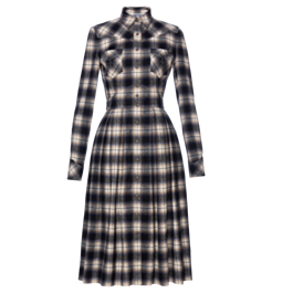 Memphis Dress gunsmoke - Dresses by Lena Hoschek