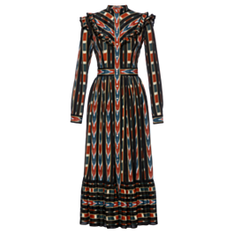 Nevada Dress arrowhead black - Dresses by Lena Hoschek